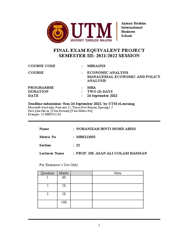 drMBSA1523 - FEEP-answer Sheet Template | PDF | Interest | Interest Rates