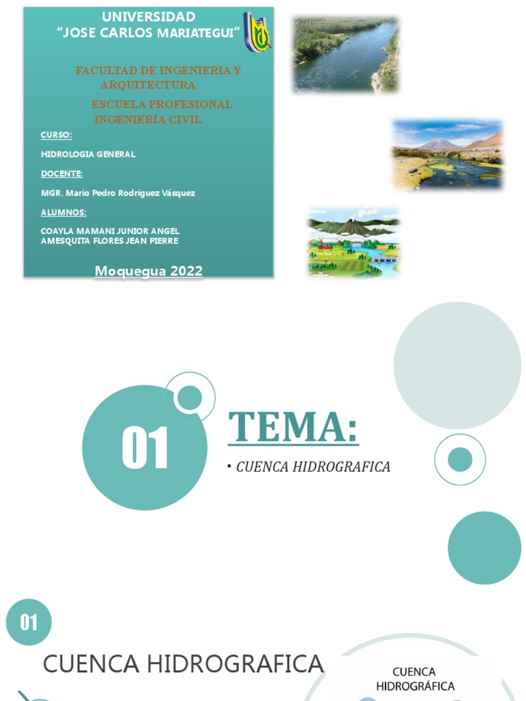 Hidrología y Cuencas Hidrográficas | PDF | Río | Cuenca de drenaje