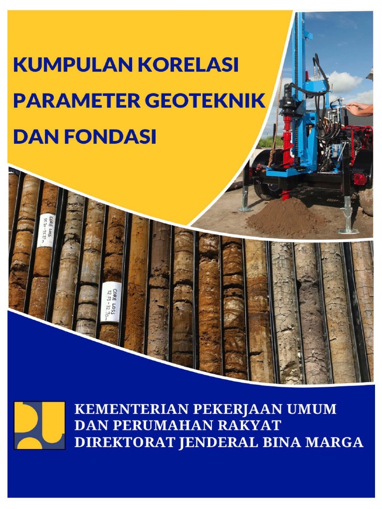 Korelasi Parameter Geoteknik Dan Pondasi | PDF