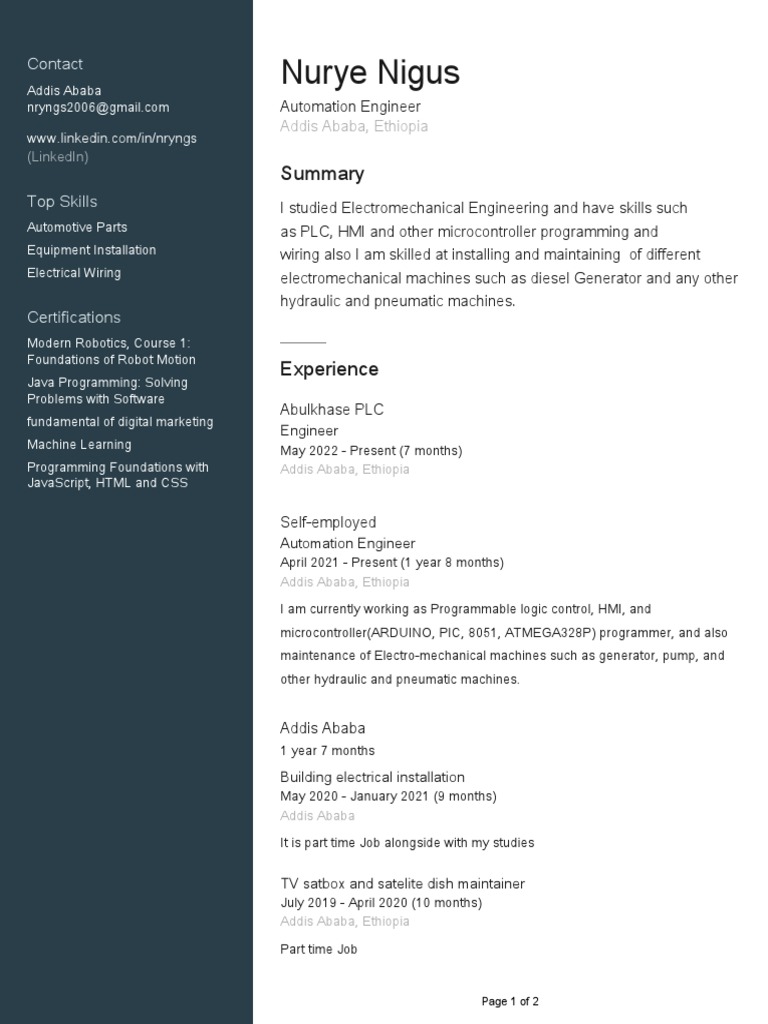 Profile | PDF | Programmable Logic Controller | Engineering