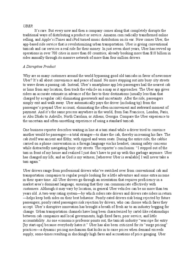 BTN 211 Case Study 2 | PDF | Waymo | Business