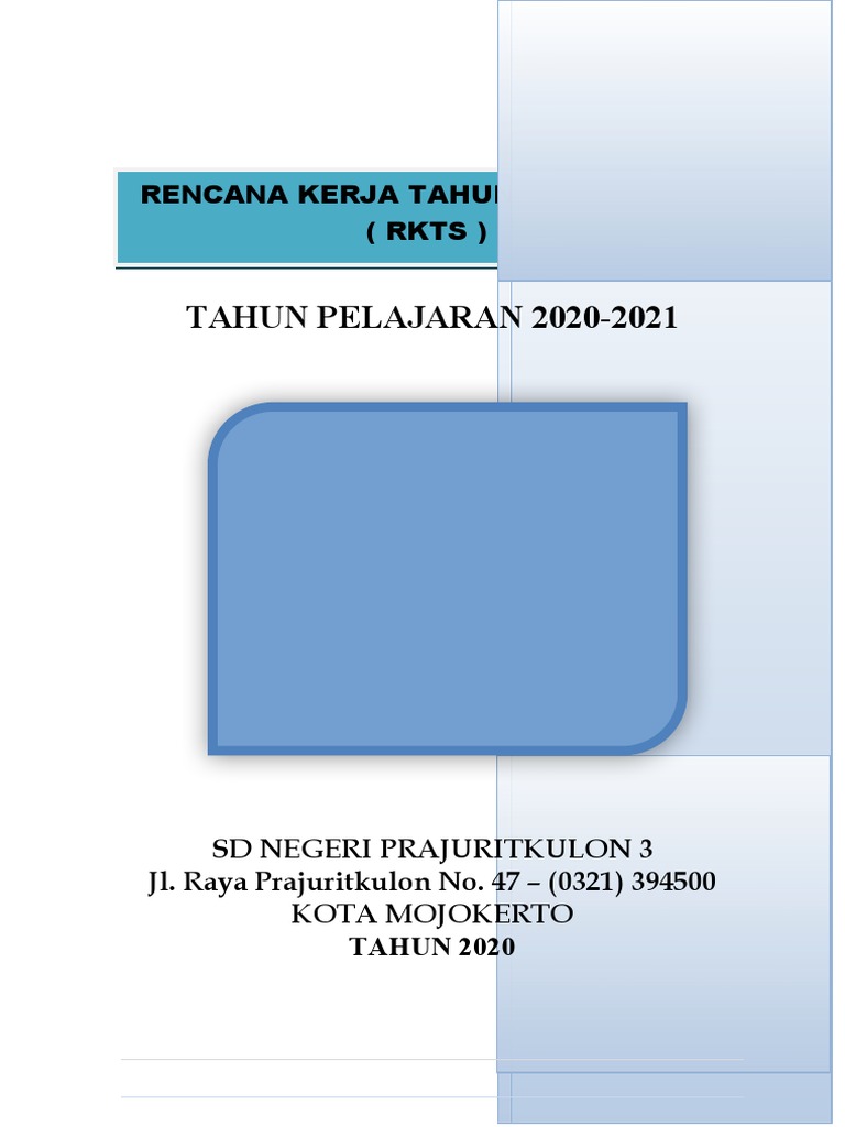 Rencana Kerja Tahunan SD Prajuritkulon 3 | PDF | Bisnis | Pengelolaan ...