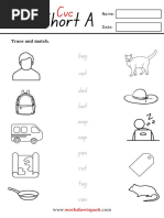 The Cat Sat On The Mat Worksheets | PDF
