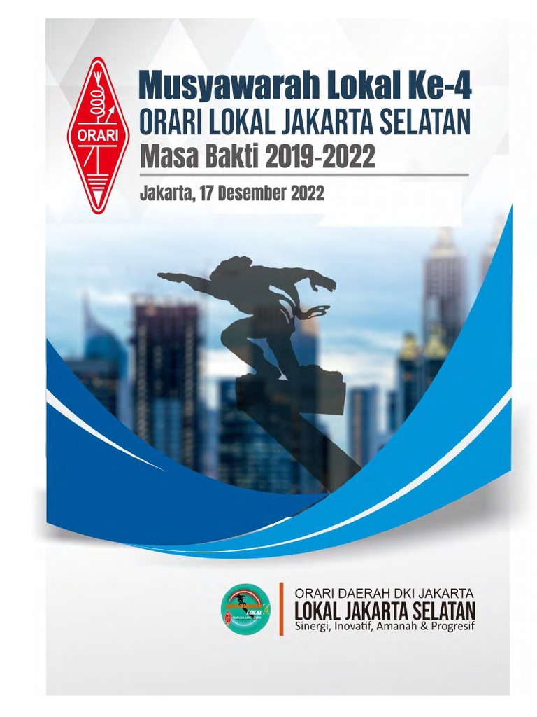 Buku Muslok Ke-4 Orari Jakarta Selatan 2022 | PDF