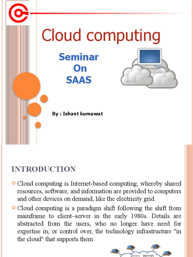 Cloud Computing | PDF | Cloud Computing | Software As A Service