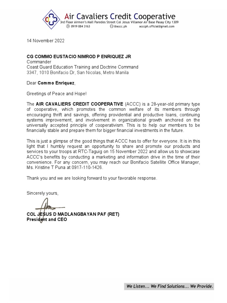 Letter Request For Infodrive RTC Taguig | PDF