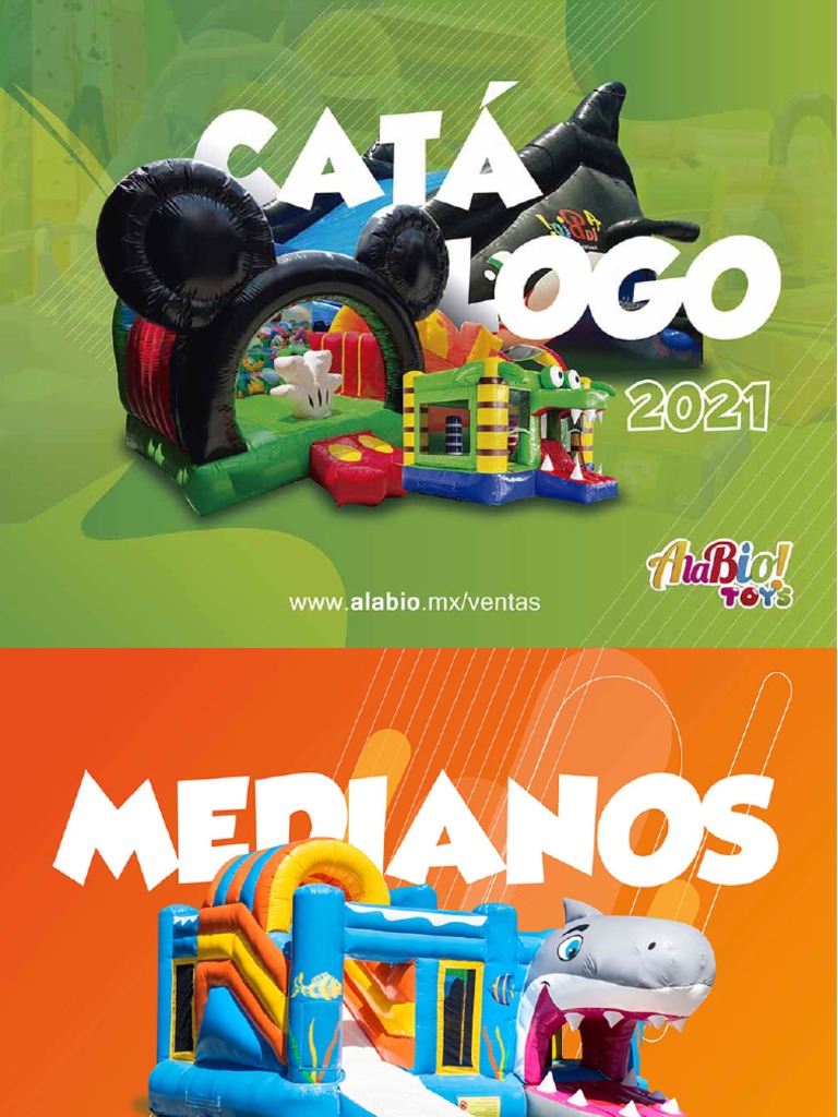 Catálogo de Inflables Alabio 2022 | PDF