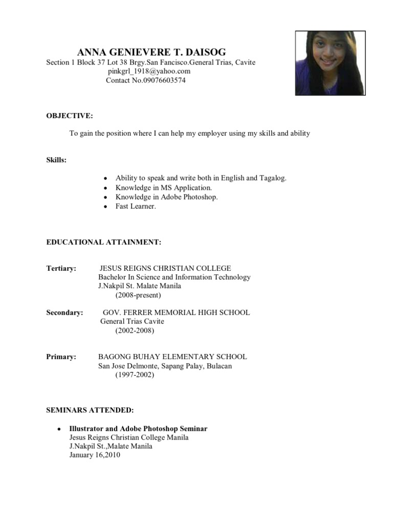 TPZ Uli Resume | PDF