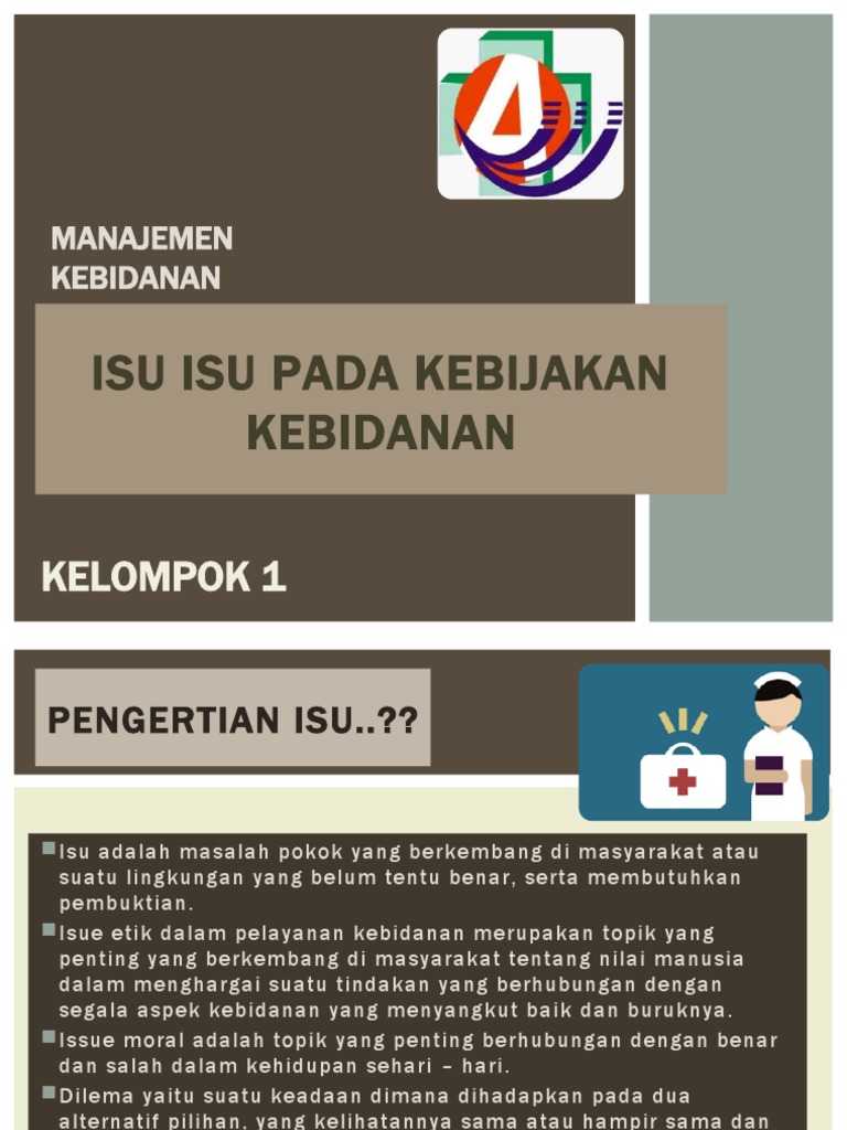 Isu Isu Pada Kebijakan Kebidanan | PDF