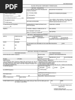 Blood Requisition Form | PDF