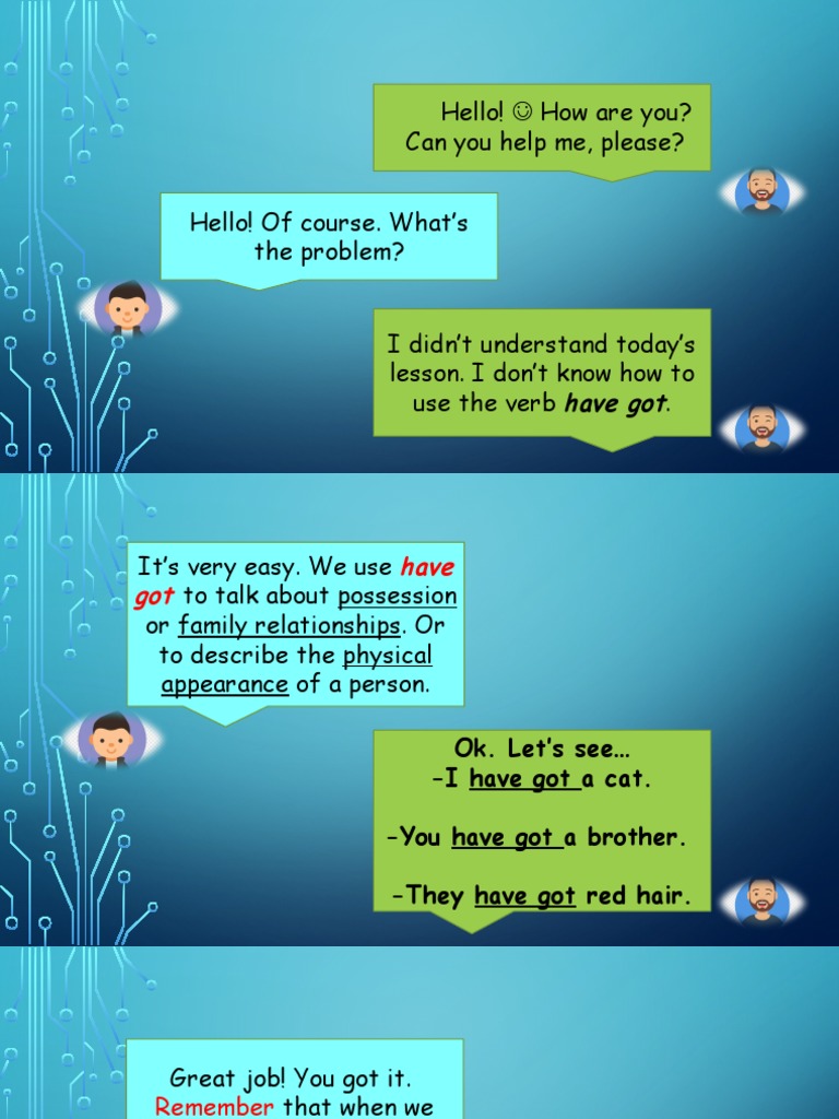 Understanding "Have Got" for Kids | PDF | Language Arts & Discipline