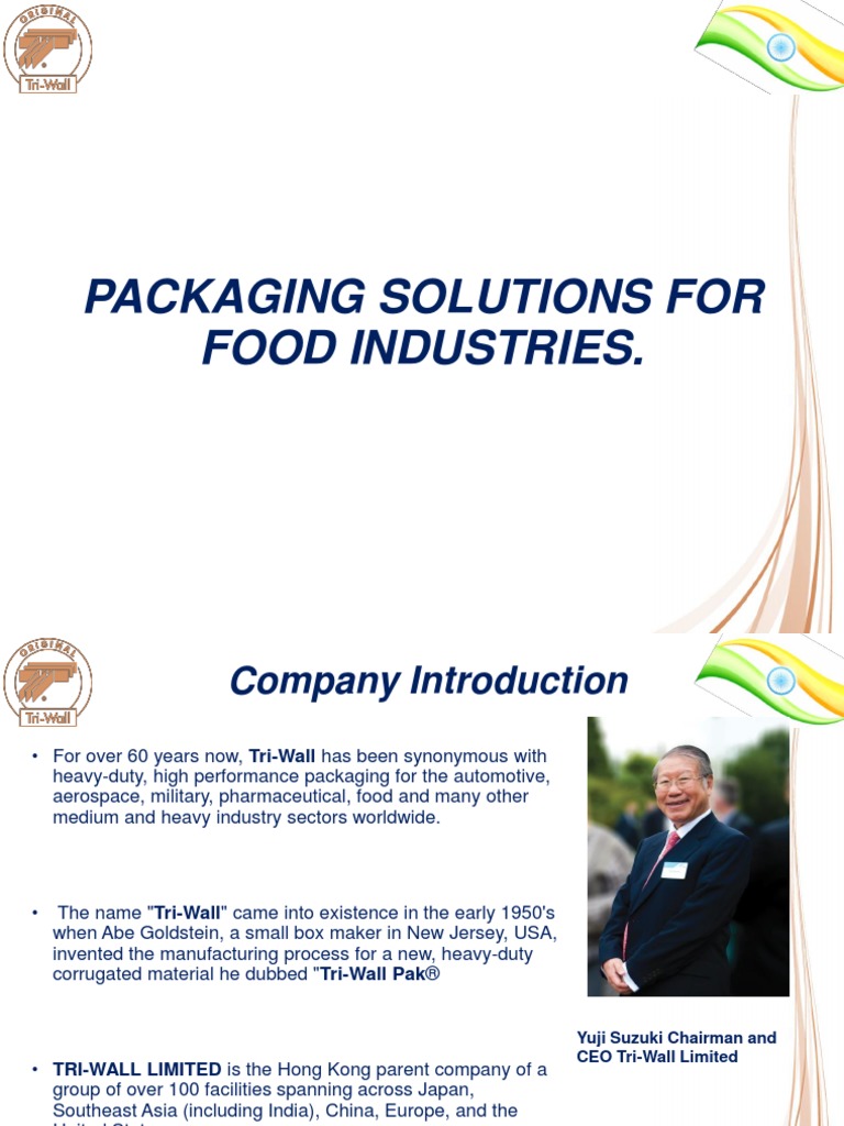 Food Packaging Presentation | PDF