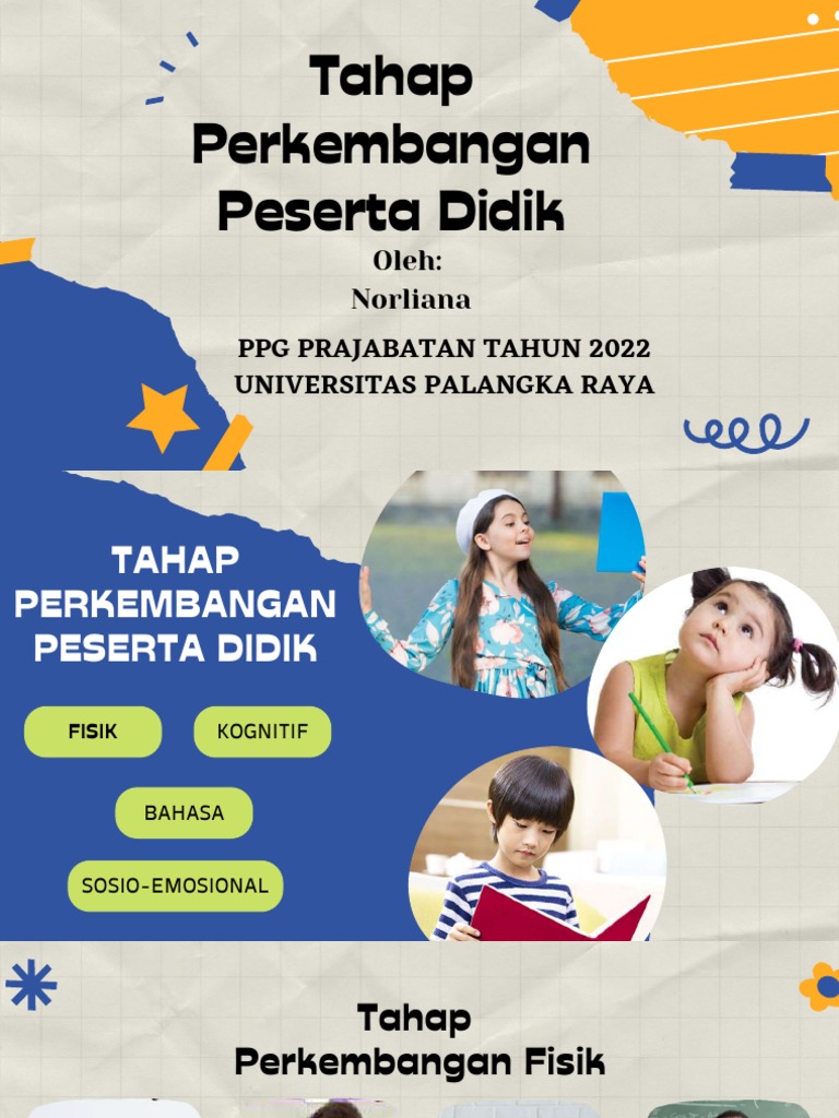 Infografis Tahap Perkembangan Peserta Didik | PDF Infografis Tahap Perkembangan Peserta Didik | PDF