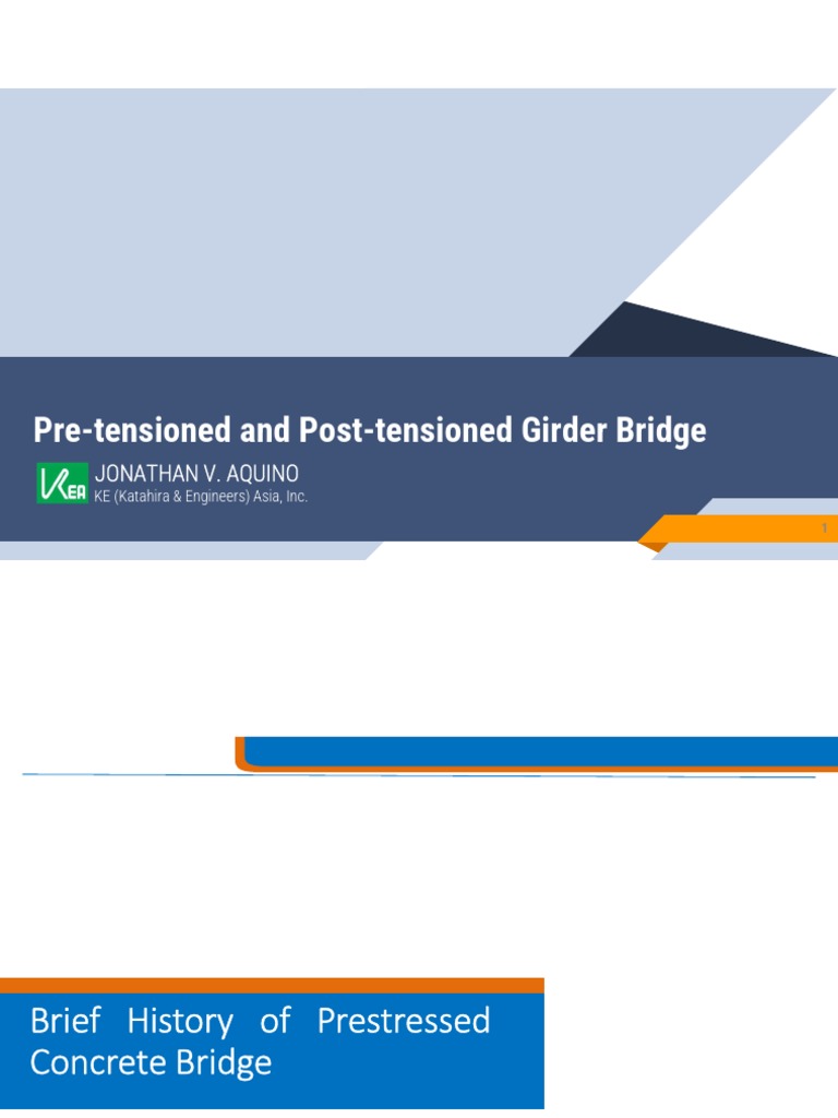 S03 - Pre-Tension and Post-Tension Girder Bridge Design Using Midas ...