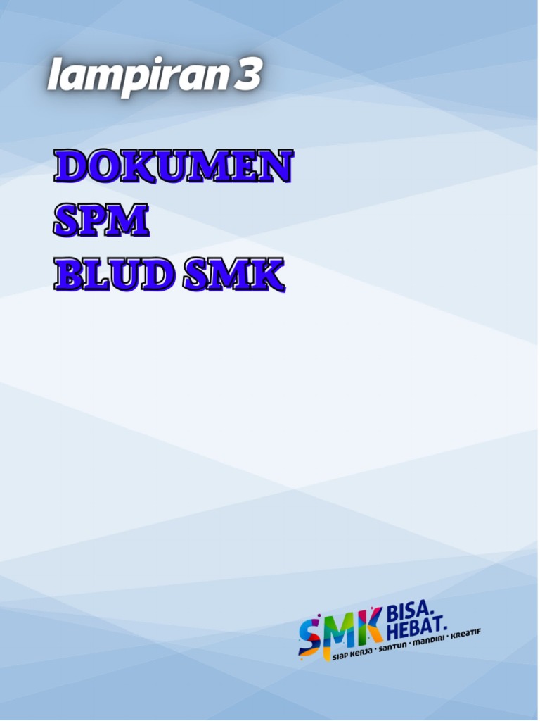 Dokumen S P M Blud SMK SPP 2022 | PDF