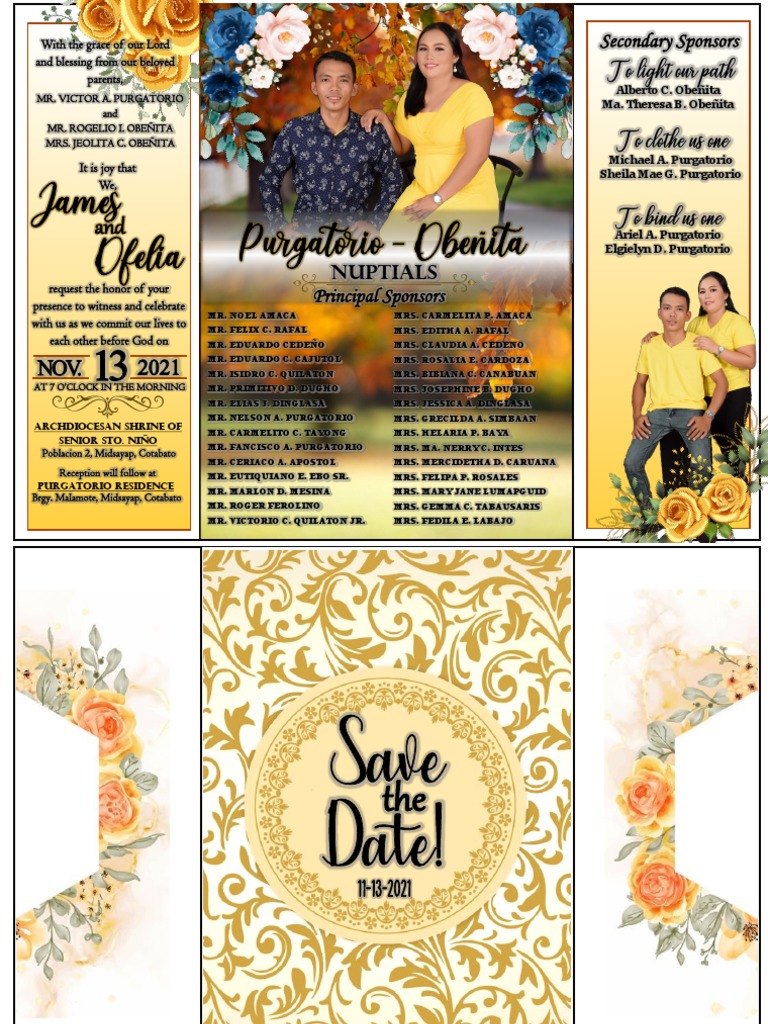 2nd Page Final Wed Invi | PDF