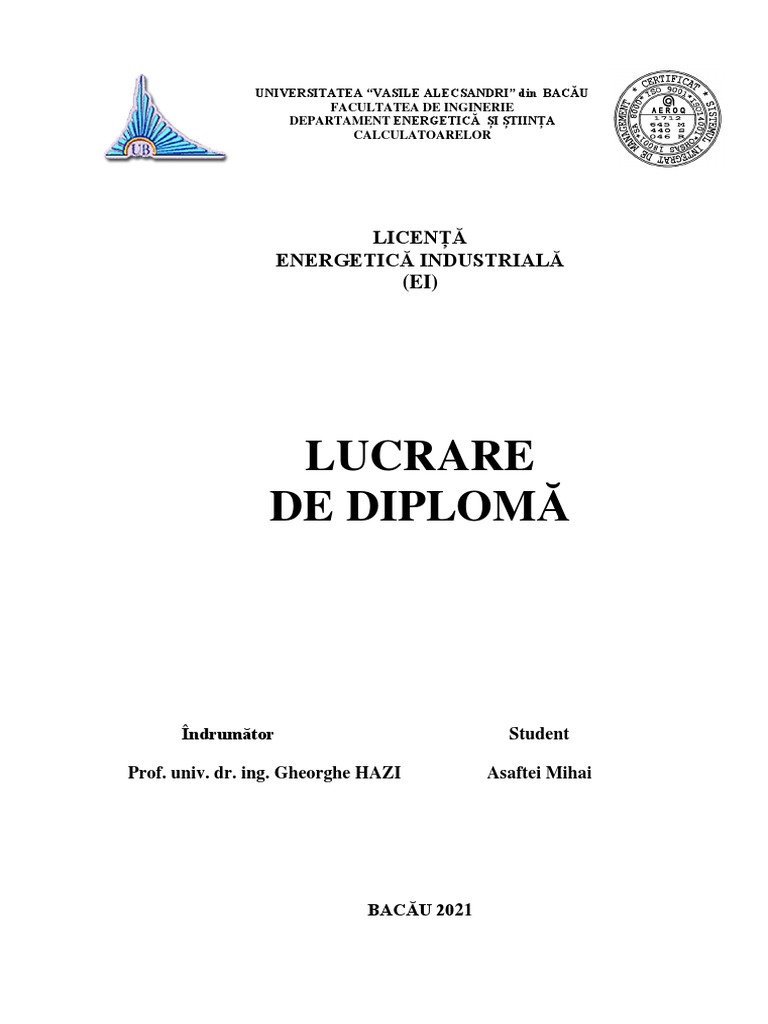 Exemplu Lucrare | PDF