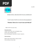 OIML R76-1 Non-Automatic Weighing Standards | PDF | Metrology | Nature