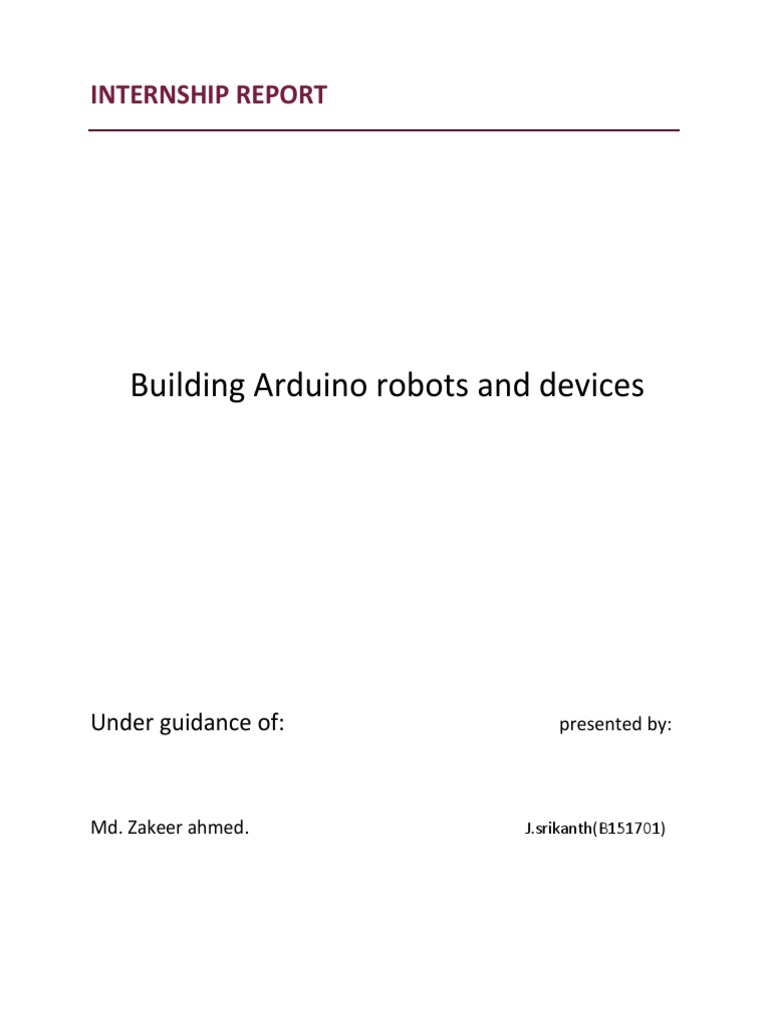 Build Arduino Robots and Devices Guide | PDF | Microcontroller | Arduino Build Arduino Robots and Devices Guide | PDF | Microcontroller | Arduino