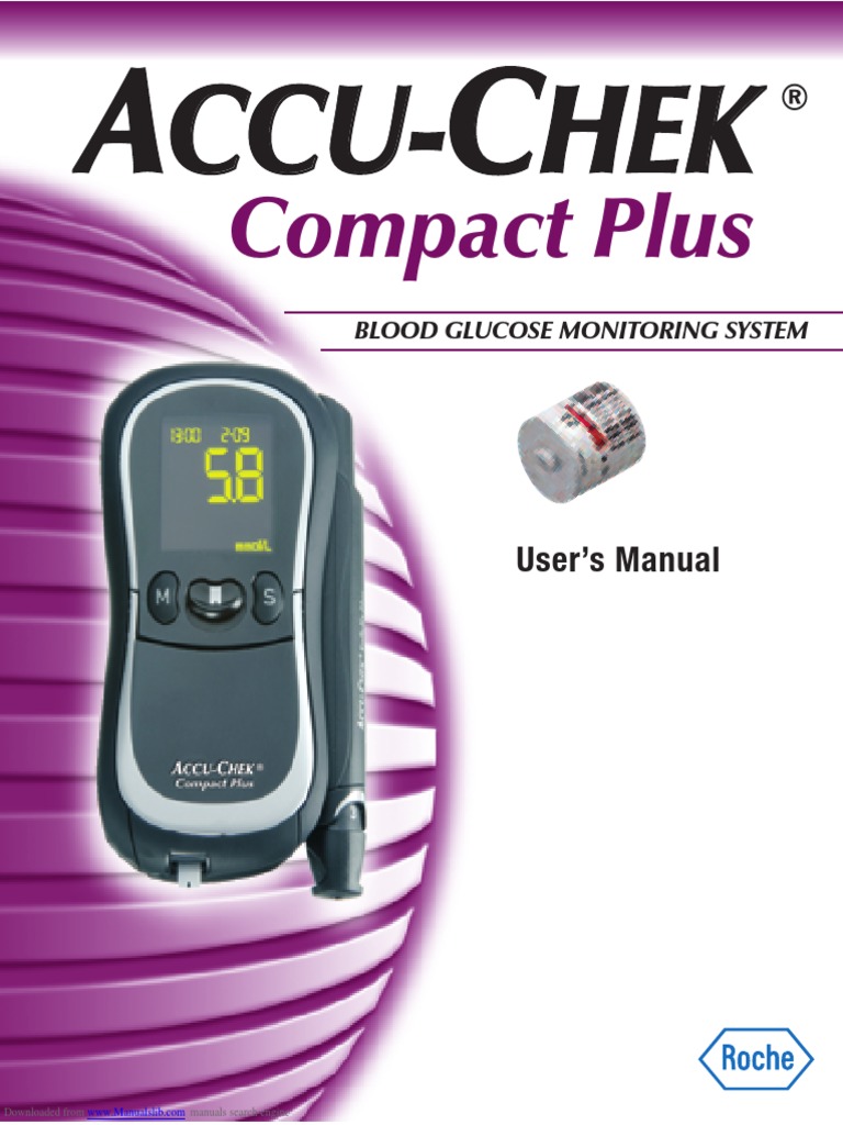 Roche Accu Chek Compact Plus Manual | PDF | Clinical Medicine | Medicine