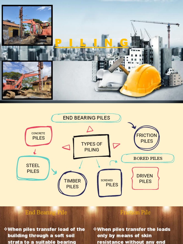 Piling Tugasan1 Pdf Deep Foundation Civil Engineering