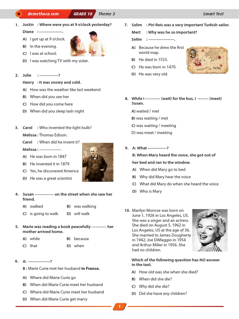 10.3 Smart Test | PDF