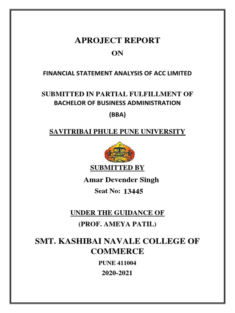 Amar Project | PDF | Dividend | Equity (Finance)