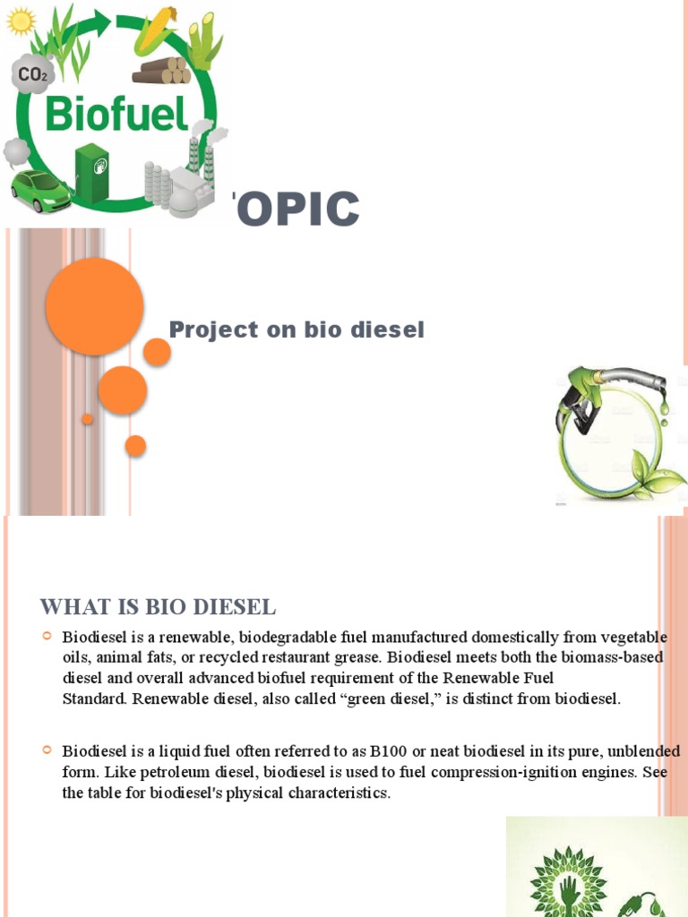 Biodiesel Project | PDF | Biodiesel | Biofuel