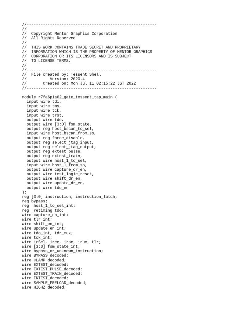 Tessent Tap | PDF | Private Law | Social Information Processing