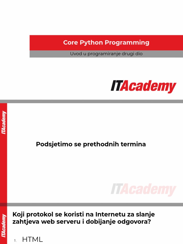 Core Python Programming-2 | PDF