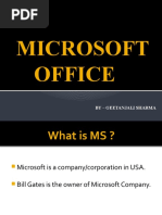 Difference Between MS Word and MS Excel | PDF | Microsoft Excel ...
