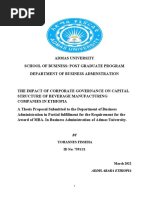 Dashen Beer | PDF | Brewing | Beer