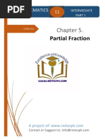 Partial Fractions Worksheet | PDF | Algebra | Mathematics