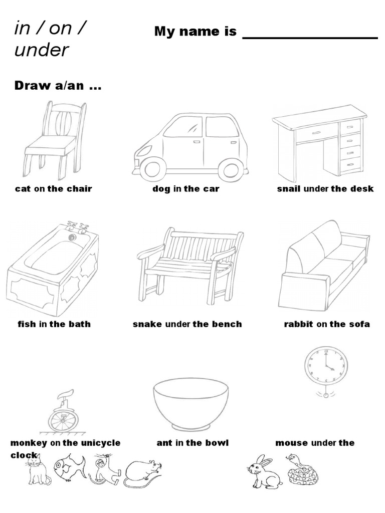 in-on-or-under-worksheet-1 | PDF