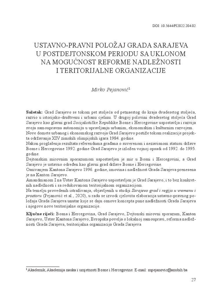 Pejanovic, Mirko | PDF