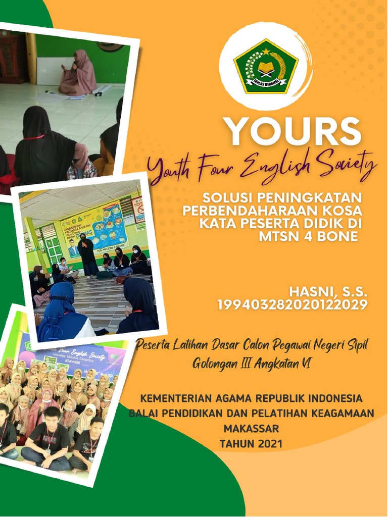 Laporan Aktualisasi Yours | PDF | Karier & Perkembangan