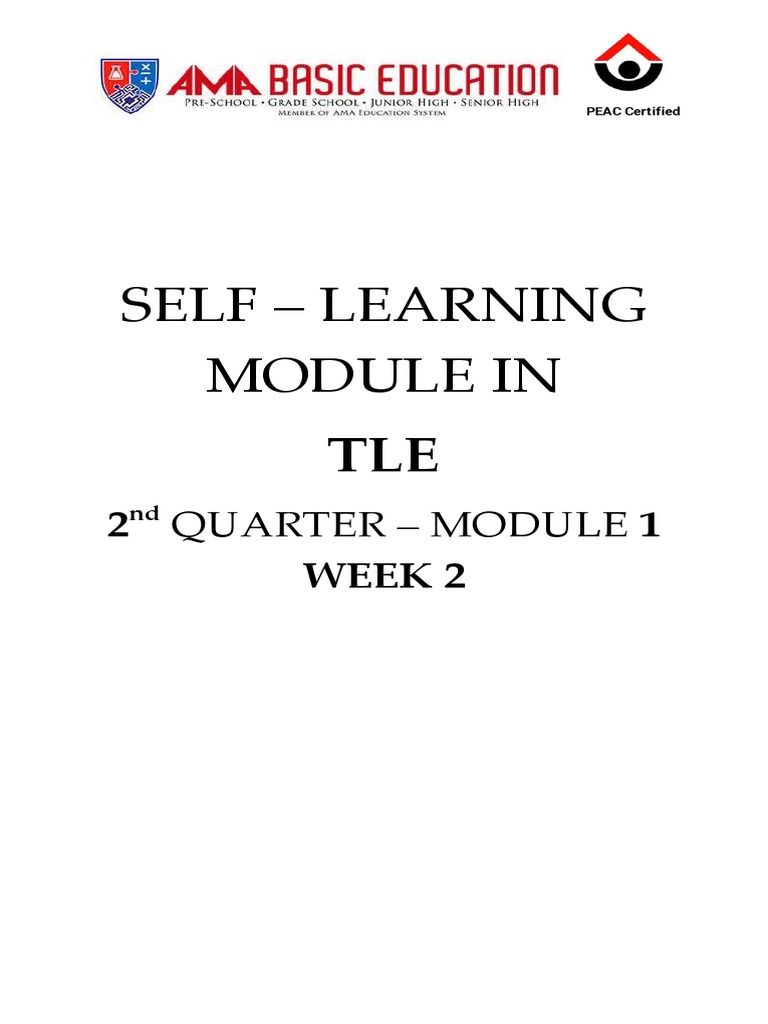 TLE 7 and 8 q2 w2 | PDF | Resistor | Metrology