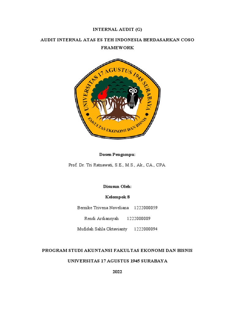 Kel 6 Internal Audit | PDF