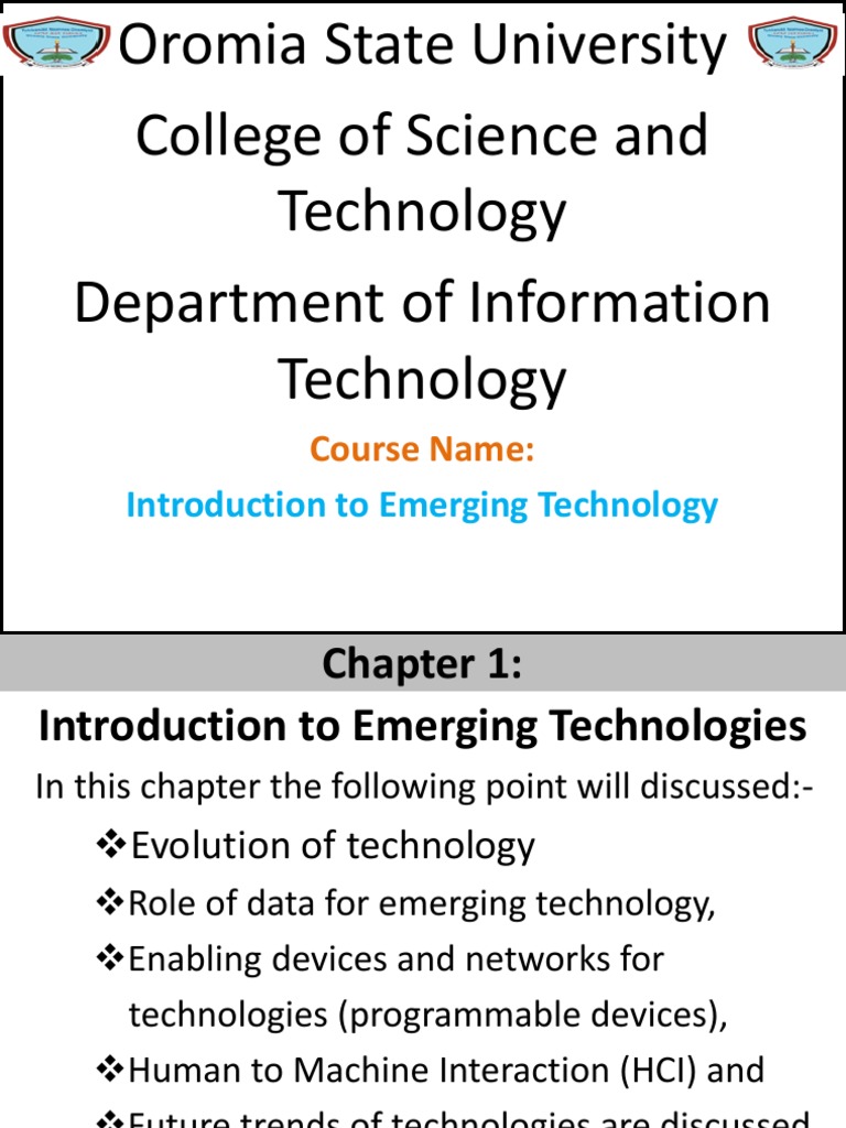 Emerging Chapter 1,2&3 | PDF | Intelligence (AI) & Semantics ...