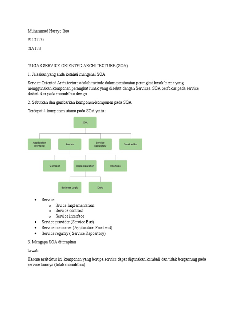 Service Oriented Architecture | PDF