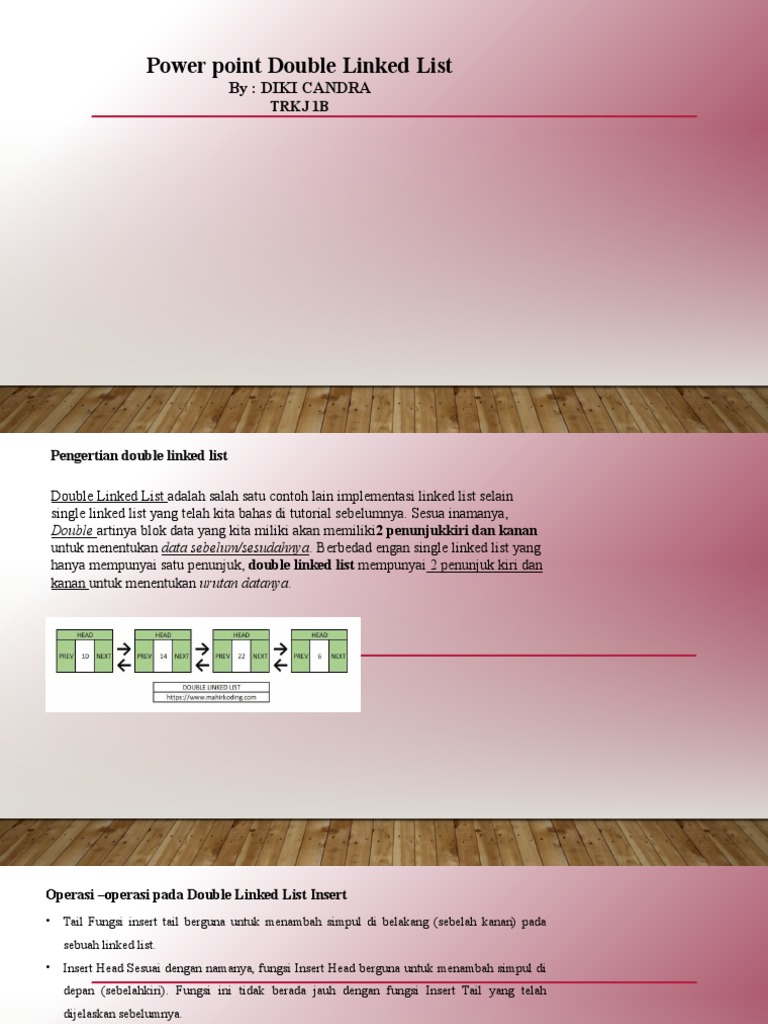 Double Linked List | PDF Double Linked List | PDF