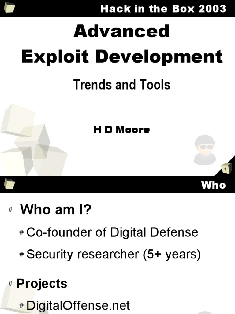 Advanced Exploit Development | PDF | Computing | Software