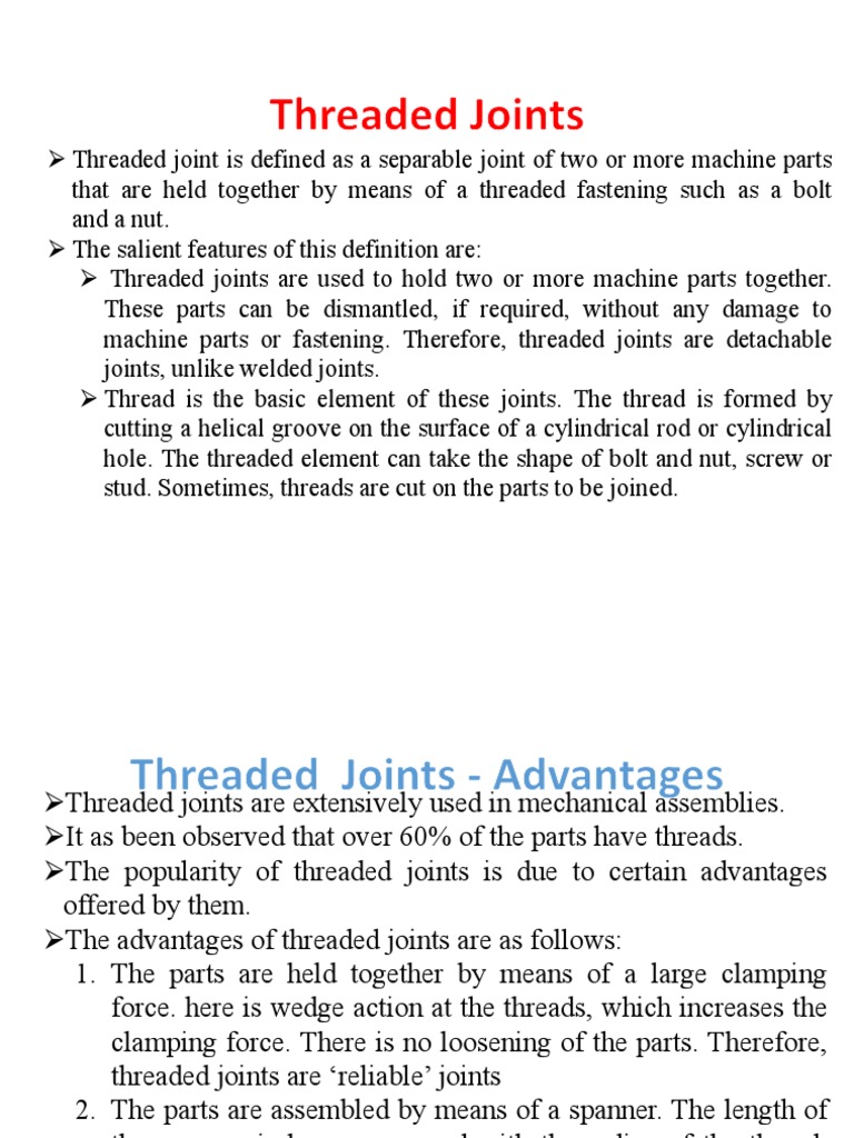 Design of Bolted Joints | PDF | Screw | Stress (Mechanics)