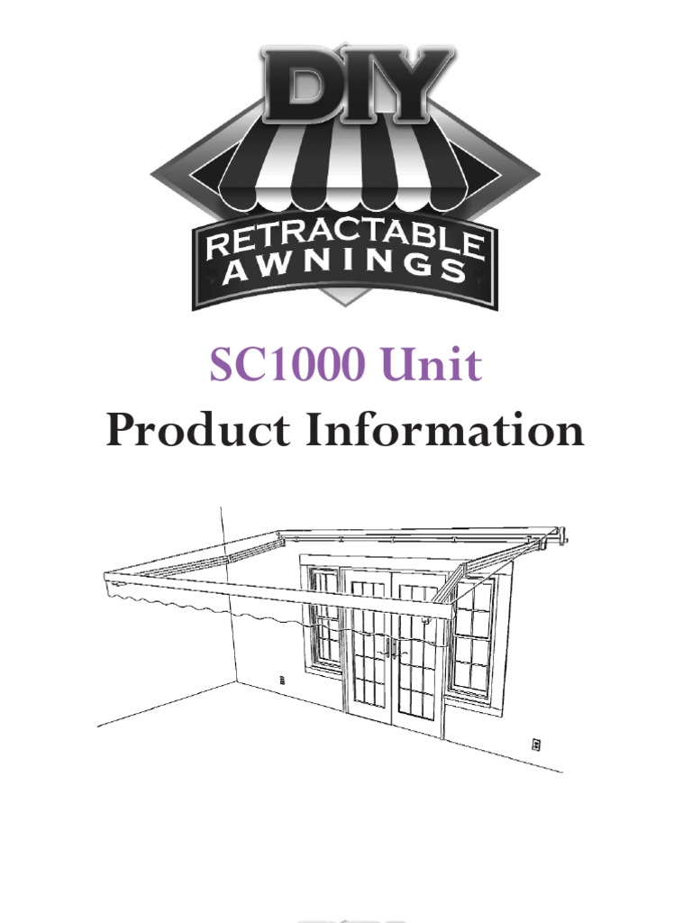 SC1000 Awning Unit Specifications & Warranty | PDF | Nature