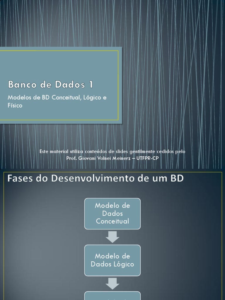 Modelos de BD Conceitual, Logico e Fisico | PDF | Bancos de dados ...