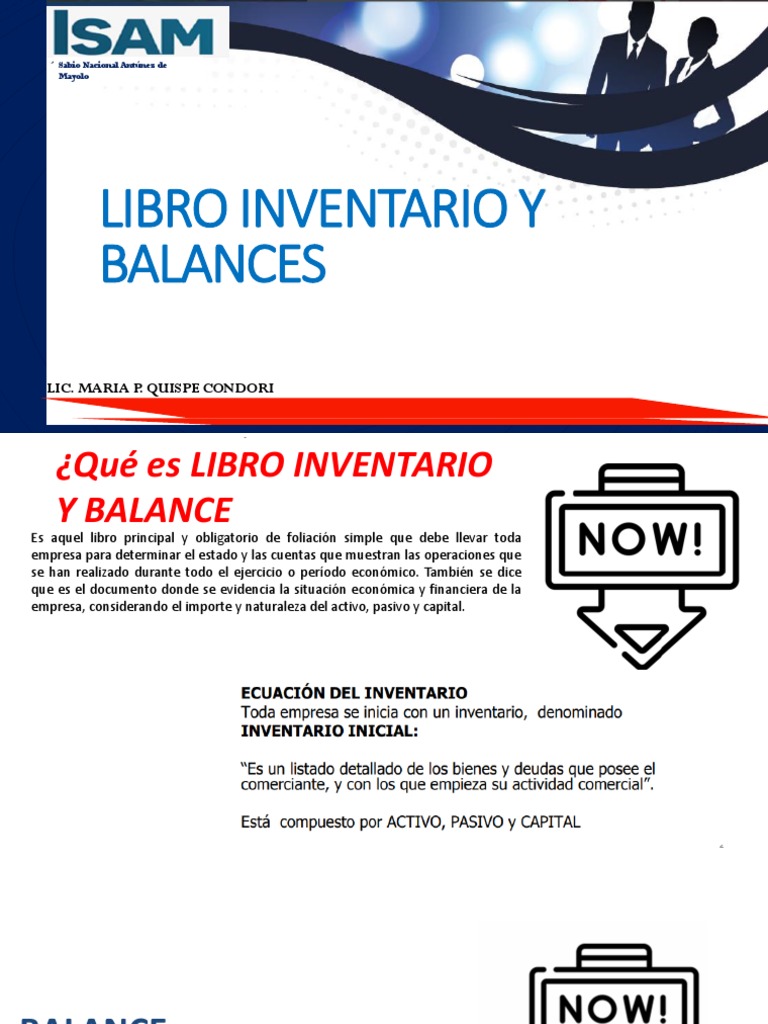 Libro Inventario PDF | PDF | Contabilidad | Servicios financieros