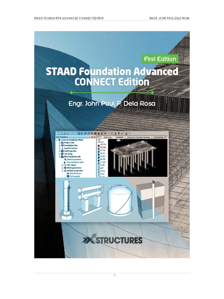 Xstructures Bentley STAAD Foundation Contents | PDF | Computing | Civil Engineering