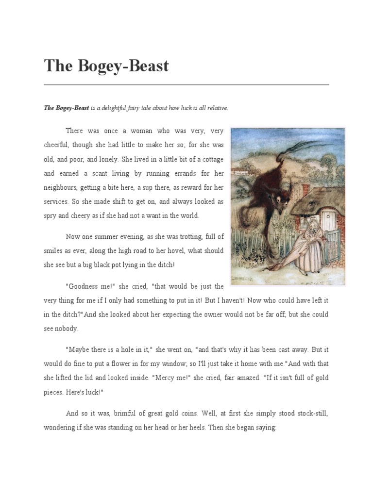 The Bogey-Beast | PDF