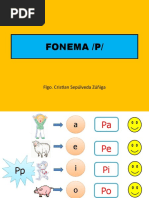 Cuadernillo - Fonema - P | PDF