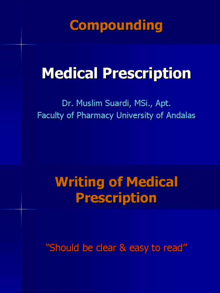 Materi Po Pak Muslim | Download Free PDF | Medical Prescription ...